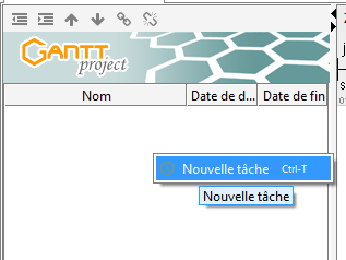 Comment indiquer les tâches à réaliser ? [GanttProject ]