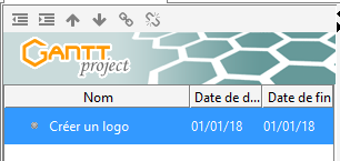 Comment indiquer les tâches à réaliser ? [GanttProject ]